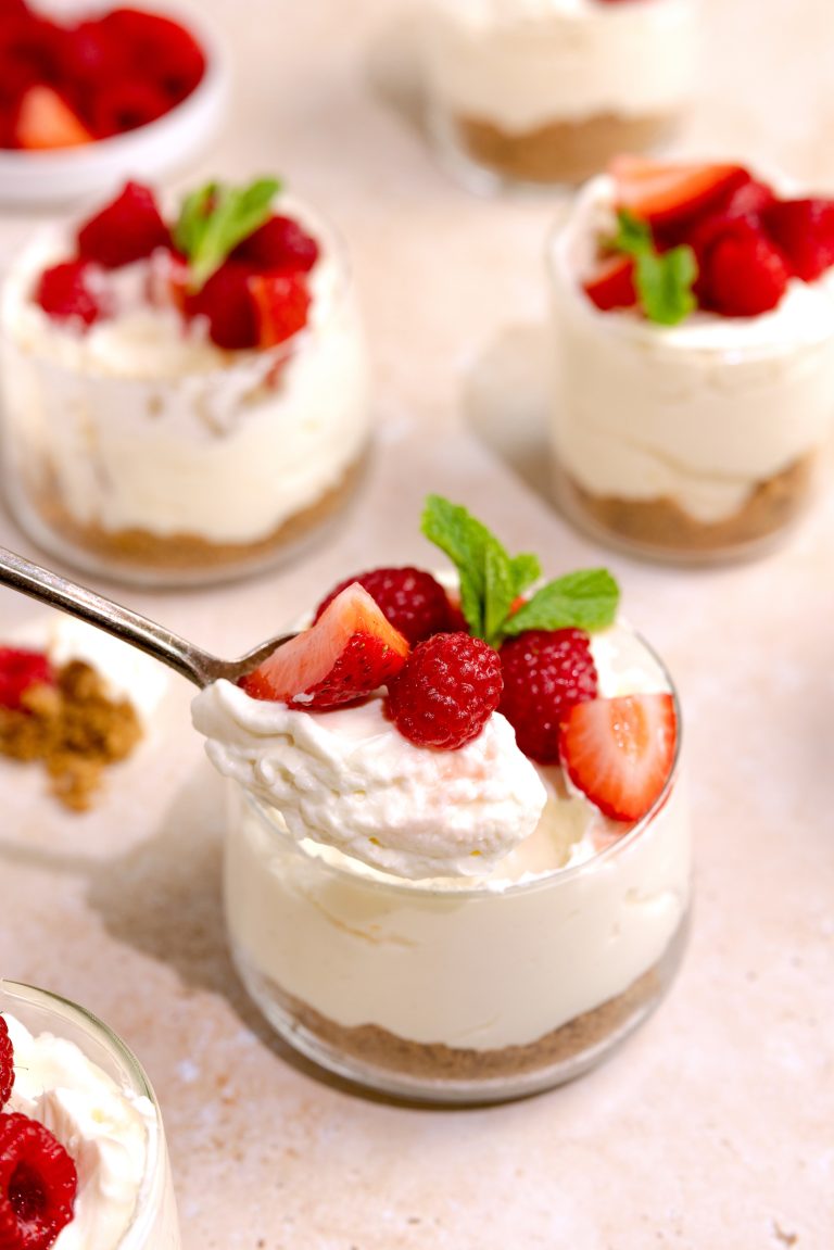 No-Bake Cheesecake Cups - Oregon Dairy Council